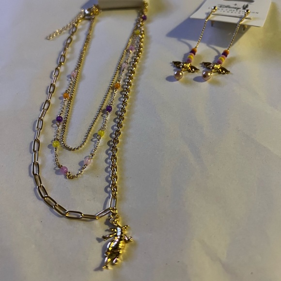 Disney | Jewelry | 2pcs Disney Epcot Figment Necklace And Dangling ...